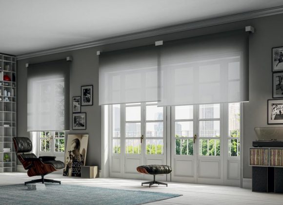 double-overlapping-roller-blind – Apeiron Interiors