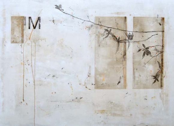 painting-subtle-leaves-large-canvas – Apeiron Interiors